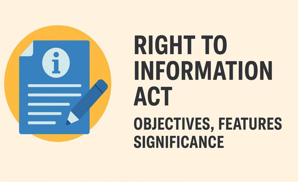 RTI Act, 2005: Meaning, History, Objectives, and Significance