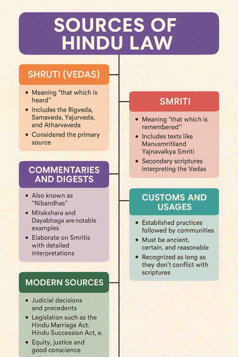 Sources of Hindu Law - The Legal QnA